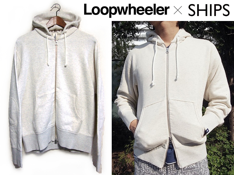 SHIPS別注LOOPWHEELERパーカーMオートミル シップスxループウィラー日本製コラボ スウェットZIP UPジップアップPARKA限定オフホワイト白(パーカ)｜売買されたオークション ...