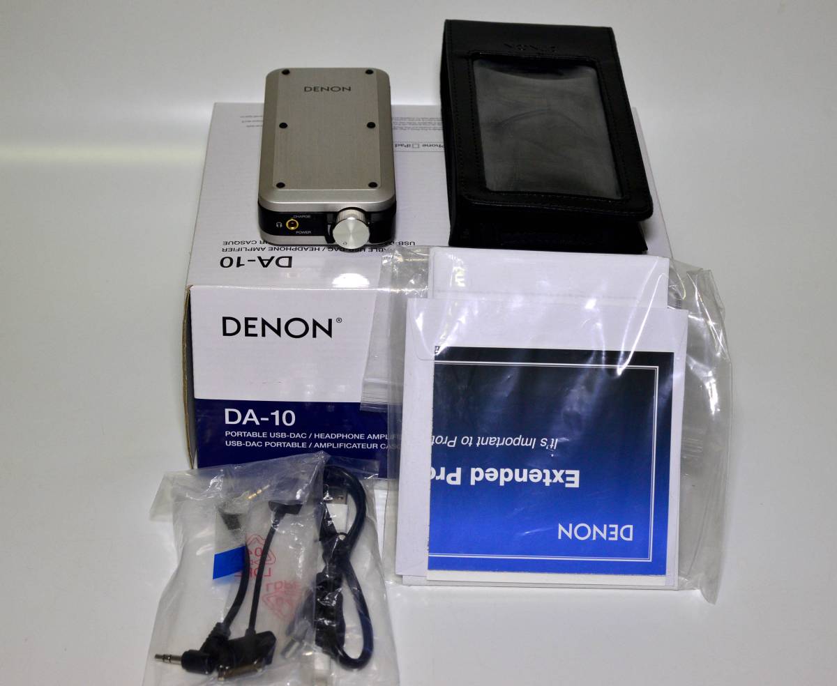 DENON DA-10 ポータブルUSB-DAC ヘッドホンアンプ(ヘッドフォンアンプ)｜売買されたオークション情報、yahooの商品情報を ...