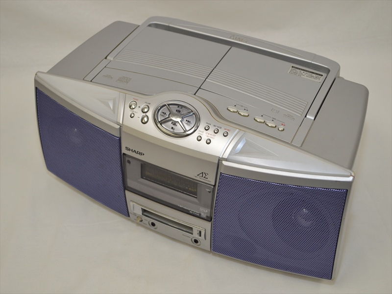 ジャンク扱い SHARP ラジカセ Auvi SD-FX100-S 1ビットMD/CDシステム シルバー 10611(一般)｜売買されたオークション情報、yahooの商品情報をアーカイブ公開 ...