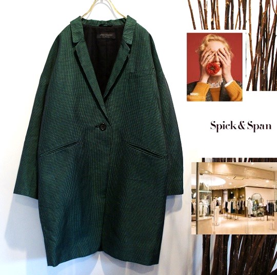 Spick & Spanスピック&スパン/デザインチェスターコート/GR(コート)｜売買されたオークション情報、yahooの商品情報をアーカイブ公開 - オークファン（aucfan.com）