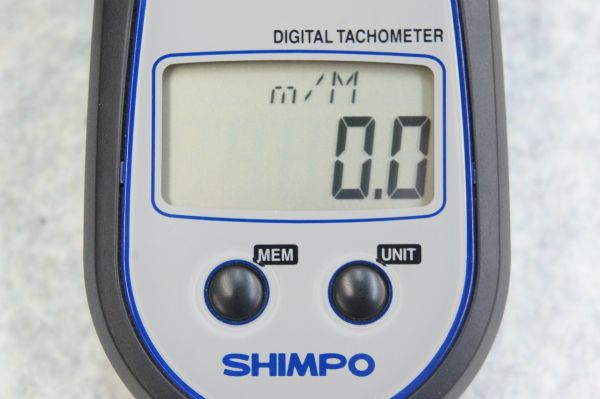 R68306 SHIMPO EE-1B ハンドヘルド型 デジタル回転速度計 日本電産 シンポ(回転計)｜売買されたオークション情報、yahooの商品情報をアーカイブ公開 - オークファン ...