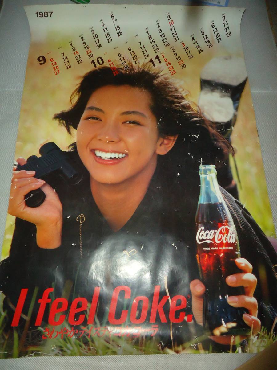 ポスター カレンダー’87.9-11 コカコーラ/Coca Cola I feel Coke 松本孝美(コカ・コーラ)｜売買されたオークション情報、yahooの商品情報をアーカイブ公開 ...