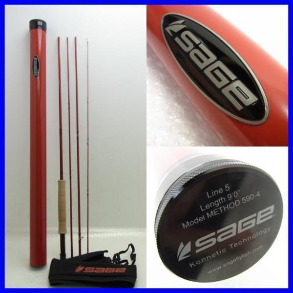 1スタ1円 Sage . セージ Method メソッド 590-4 フライロッド ULTORA-FAST ACTION(フライロッド)｜売買 ...