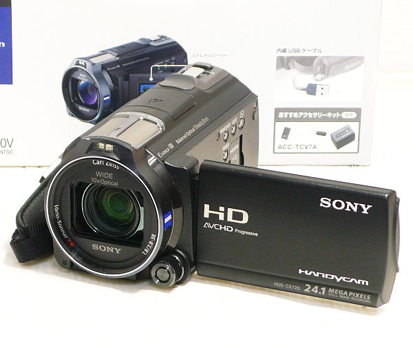 ソニー SONY HDR-CX720V HDデジタルビデオカメラ ハンディカム アクセサリー付き 2354(ソニー)｜売買されたオークション ...