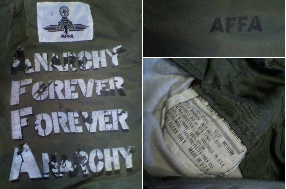 AFFA MA-1 94年nowhere LTD発売版 Mサイズ 高橋盾 藤原ヒロシ ダメージあり(AFFA)｜売買されたオークション情報 ...