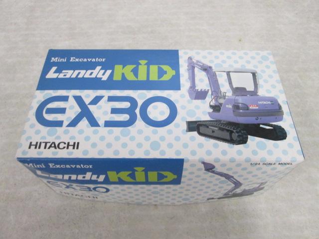 HITACHI 日立 1/24 Landy KID EX30 /ミニショベル(建設車両、作業車)｜売買されたオークション情報、yahooの商品 ...