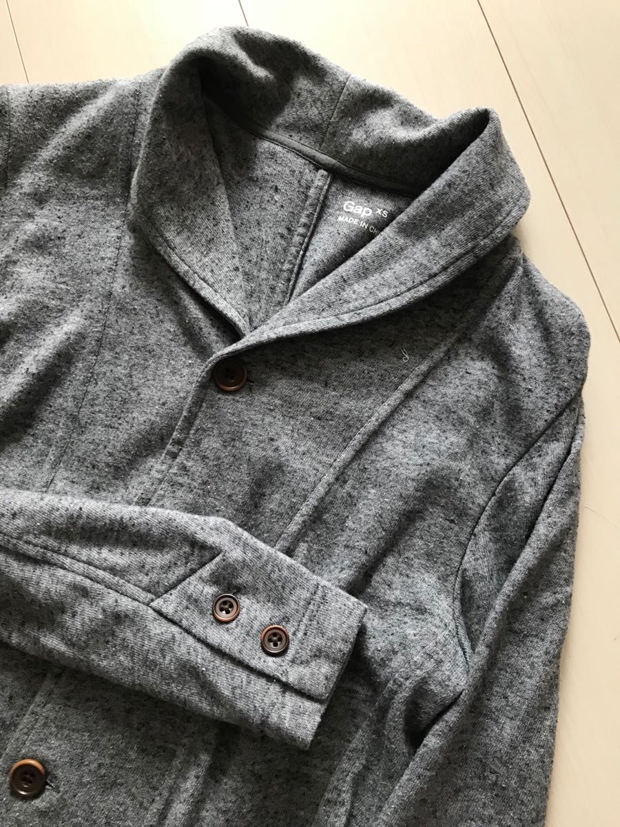 GAP ニットジャケット カーディガンサイズXS(テーラードジャケット、ブレザー)｜売買されたオークション情報、yahooの商品情報を ...