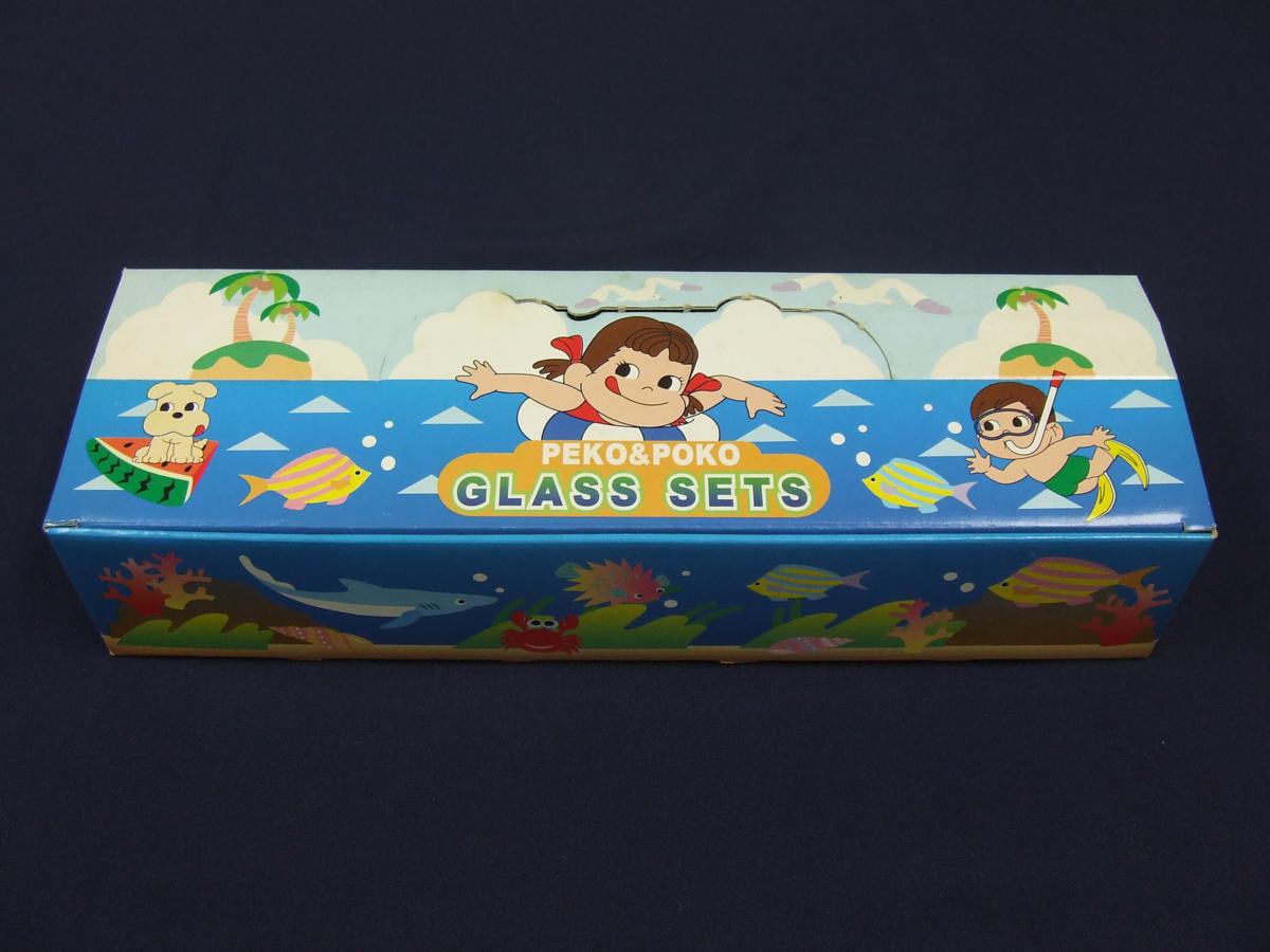 PEKO&POKO GLASS SETS ペコちゃんグラスセット 4個セット(ペコちゃん)｜売買されたオークション情報、yahooの商品情報を ...