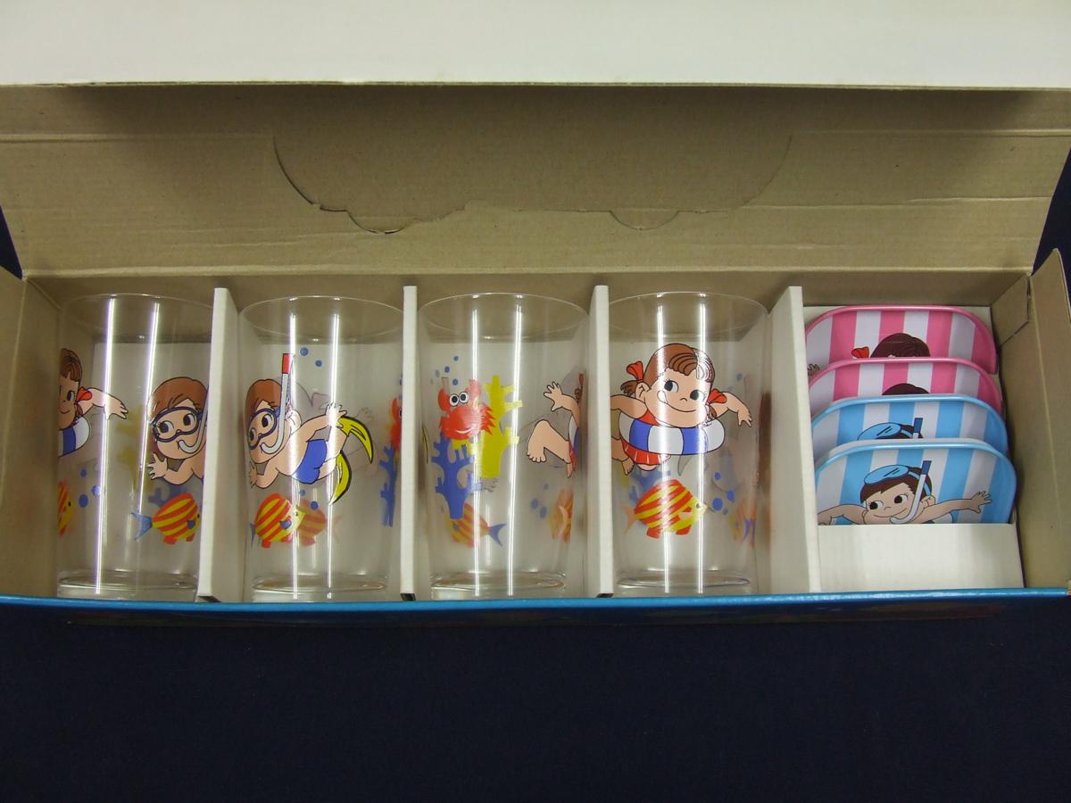 PEKO&POKO GLASS SETS ペコちゃんグラスセット 4個セット(ペコちゃん)｜売買されたオークション情報、yahooの商品情報を ...