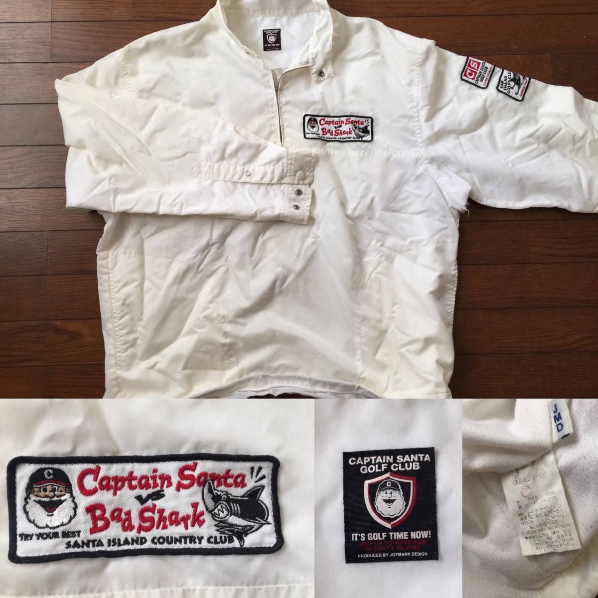 CS ウインドブレイカー上下 Captain Santa Golf Club難あり1円スタート(男性用)｜売買されたオークション情報 ...