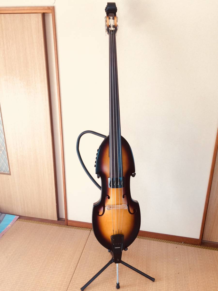 aria swb 04 専用ケース 専用スタンド付 アップライトベース ウッドベース サイレントベース eub(EUB)｜売買されたオークション情報、yahooの商品情報をアーカイブ公開 ...