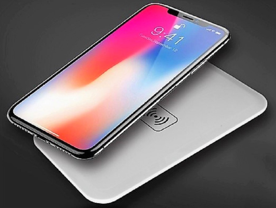 QI ワイヤレス充電器 ブラック iPhone X / 8 / 8 Plus / Galaxy Note8/S8/S8 Plus/ S7/S7 Edge/Note 5/S6 Edge Plus ...