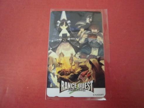 H3340-042 RANCE QUEST ランス クエスト テレホンカード 品(コミック、アニメグッズ)｜売買されたオークション情報 ...