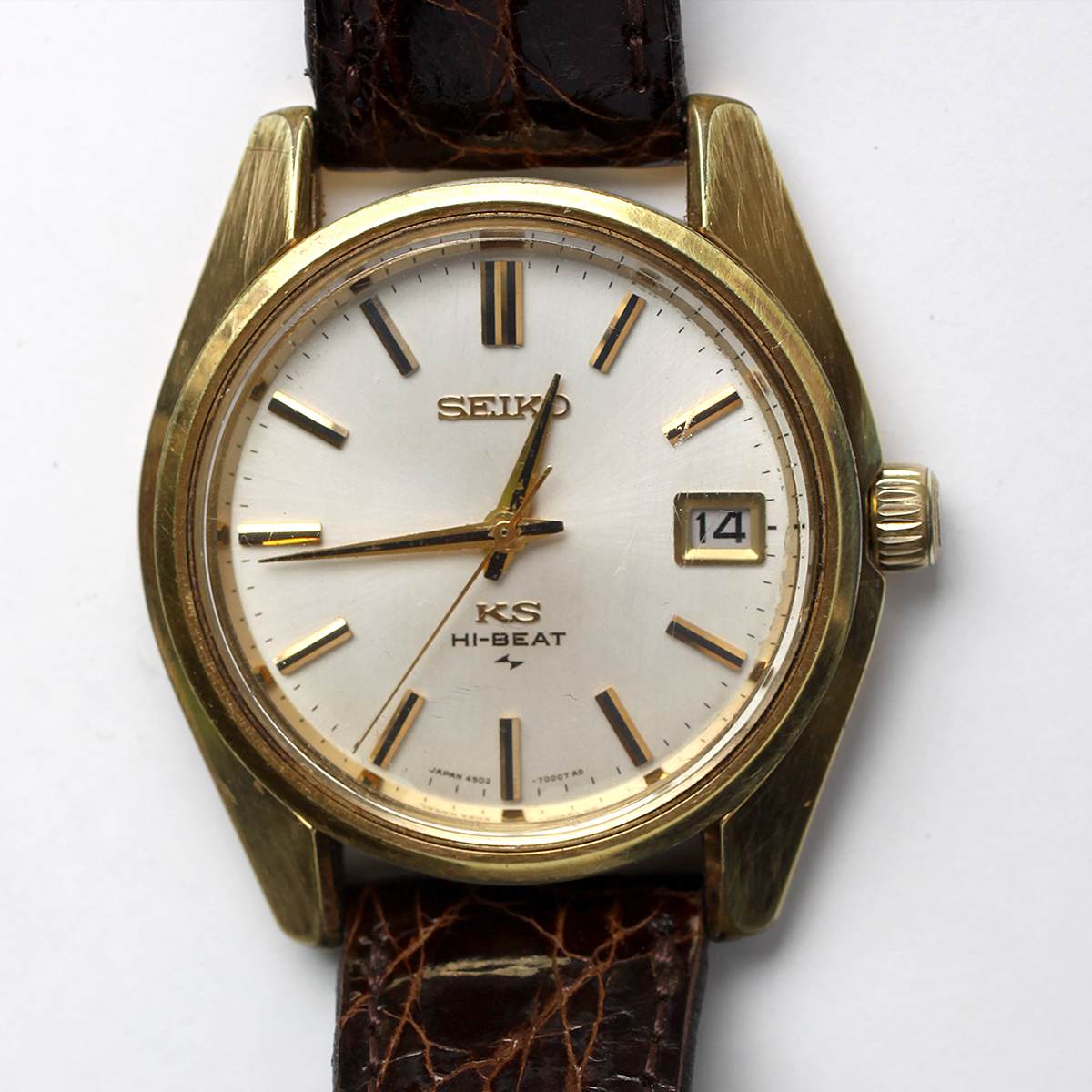 KINGSEIKO/キングセイコー/KS/4502-7000/HI-BEATハイビート/金メッキ/手巻(グランドセイコー)｜売買されたオークション情報、yahooの商品情報をアーカイブ公開 ...