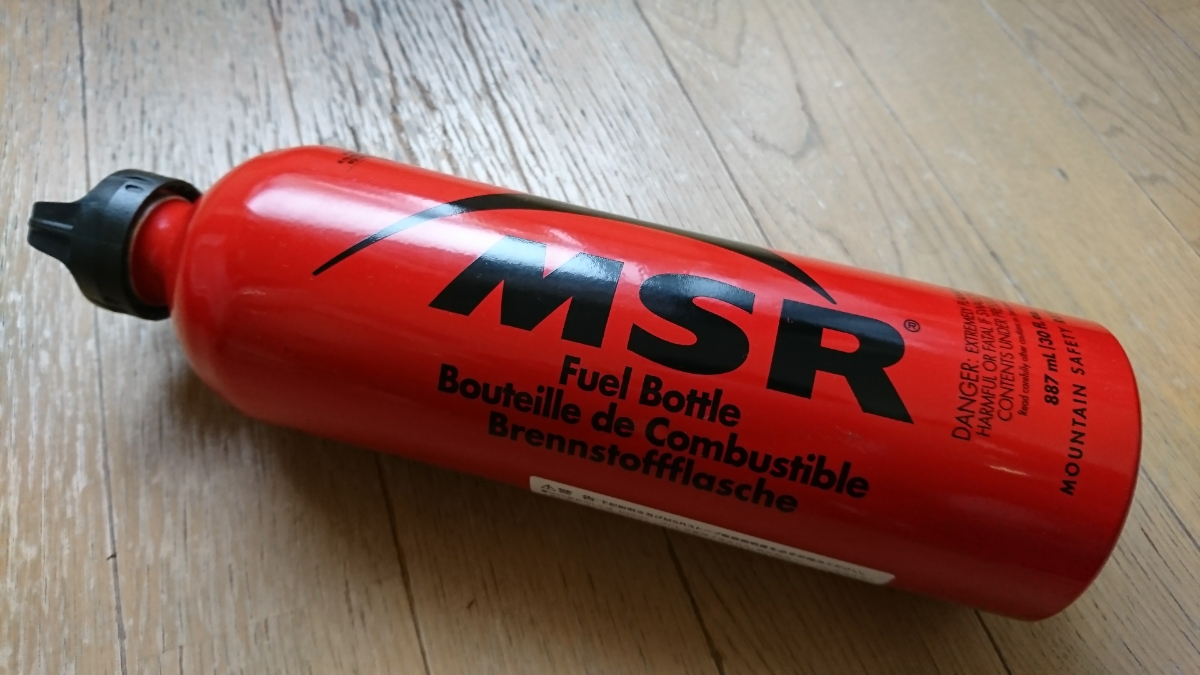 MSR FUEL BOTTLE 30 OZ エムエスアール 燃料ボトル 887ml 品(燃料タンク、携行缶)｜売買されたオークション情報 ...