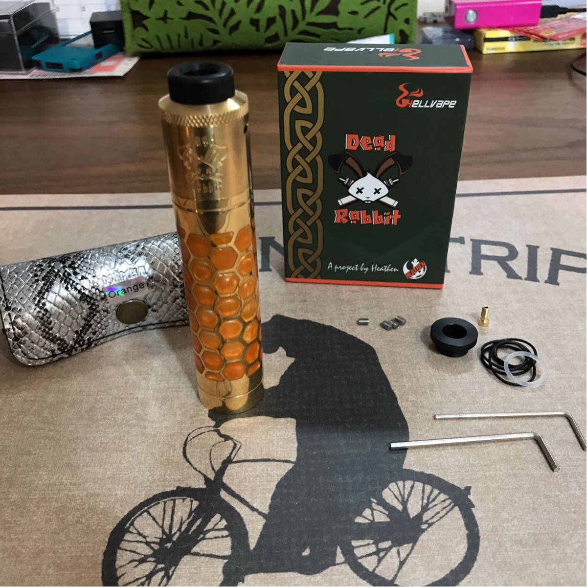 正規品 豪華セット 美 ALEADER MAMBA MOD 24mm+ HELL VAPE DEAD RABBIT 24mm 検 VAPE ...