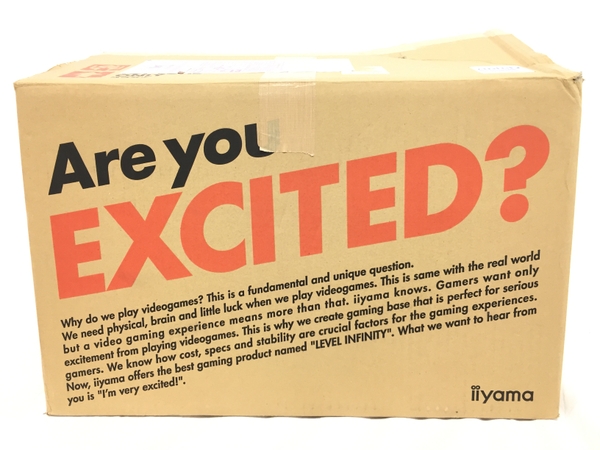 UNITCOM iiyama LEVEL Infinity Lev-M022-i7-TNSSM ゲーミング PC i7 7700 3.6GHz 16GB 480GB Win10 Home ...