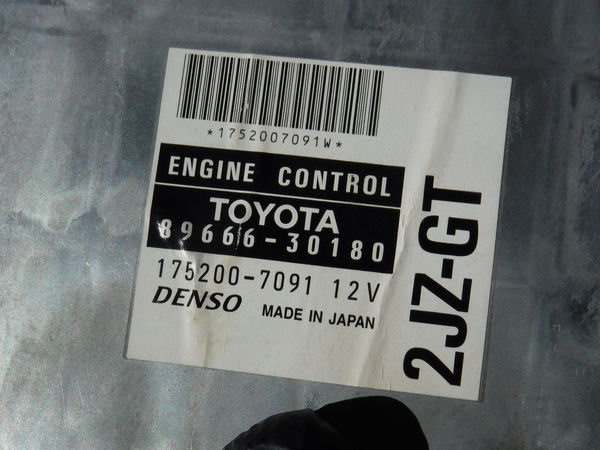 保証付 TOM'S トムス JZS161 アリスト 2JZ-GTE ターボ コンピューター TECS 89710-TJS63-AT(トヨタ用 ...