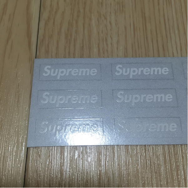 Supreme Sticker 3M Reflective Mini Box Logo Red シュプリーム ミニステッカー リフレクター ...