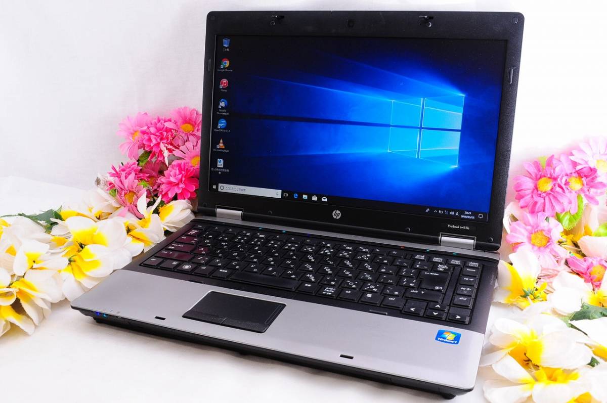 良品 HP ProBook 6455b 最新Win10 頼れる64bit のサイズ DVD作成 無線 Wi-Fi Office搭載(14インチ ...