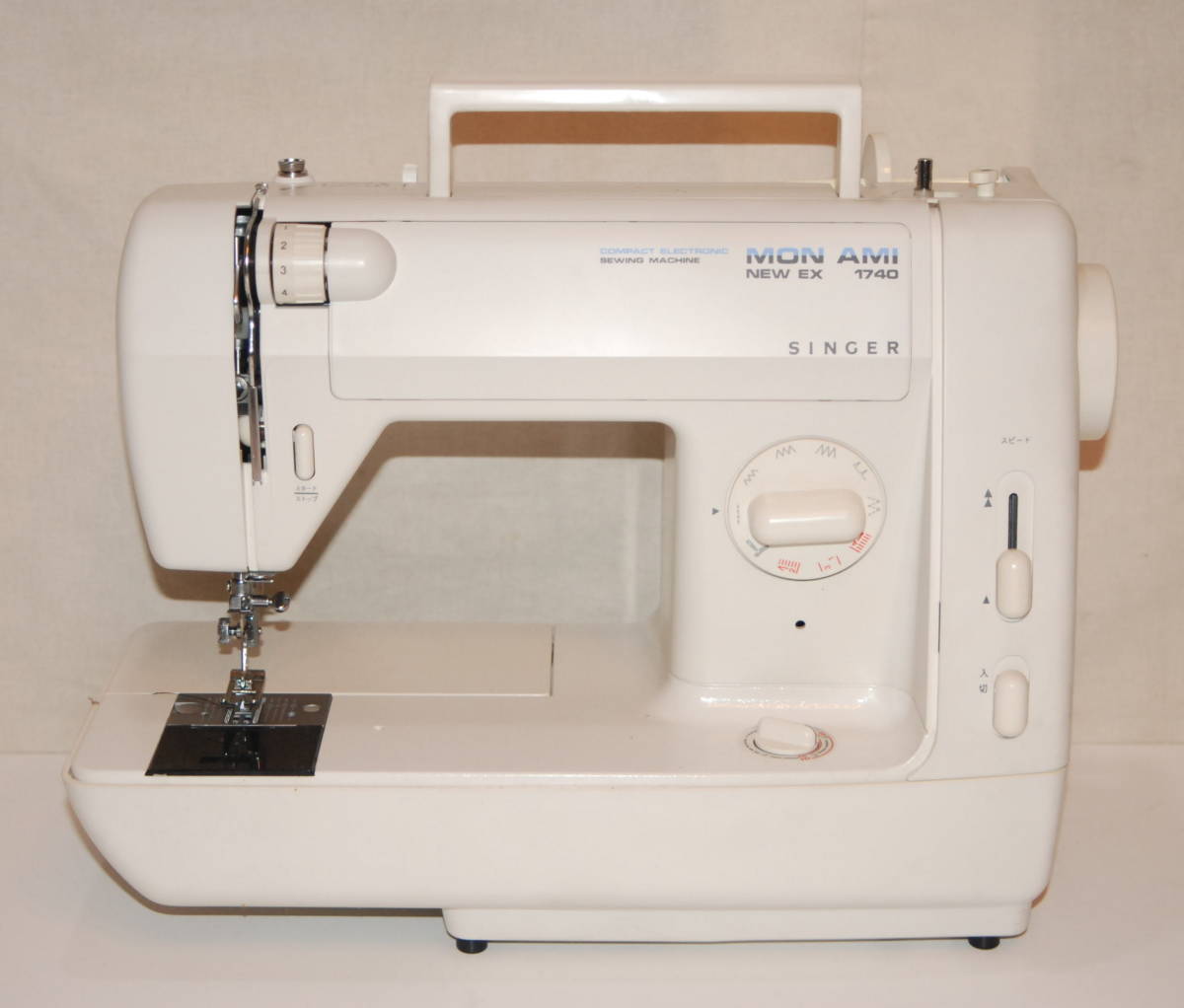 SINGER シンガー MON AMI モナミ NEW EX 1740 通電 試し縫い確認済み 実用高性能ミシン(その他)｜売買された ...
