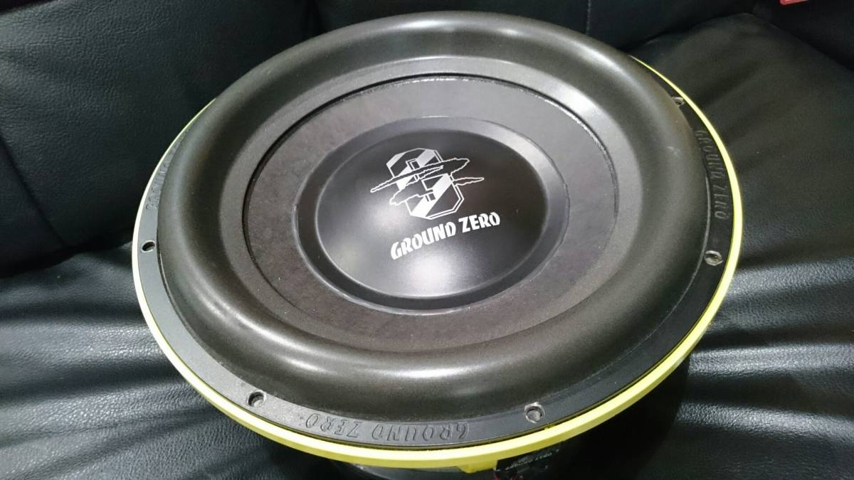 正規品 GROUND ZERO グラウンド ゼロ GZ-GZPW 12SPL サブウーファー ②(ウーハー)｜売買されたオークション情報、yahooの商品情報をアーカイブ公開 - オークファン ...