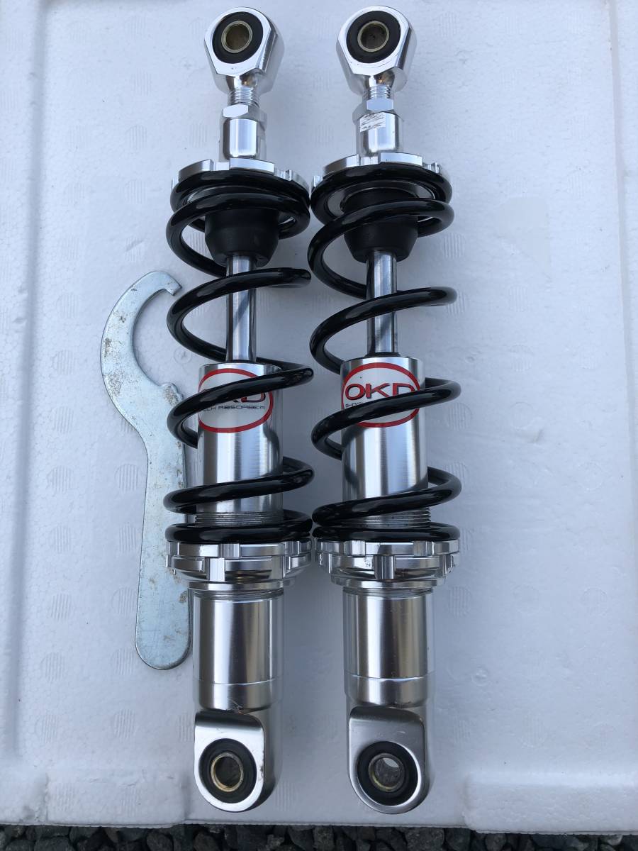 OKD 280㎜ リアサスペンション 調整可 モンキー ゴリラなど シャリー ダックス カブ(リア)｜売買されたオークション情報、yahooの商品情報をアーカイブ公開 - オークファン ...