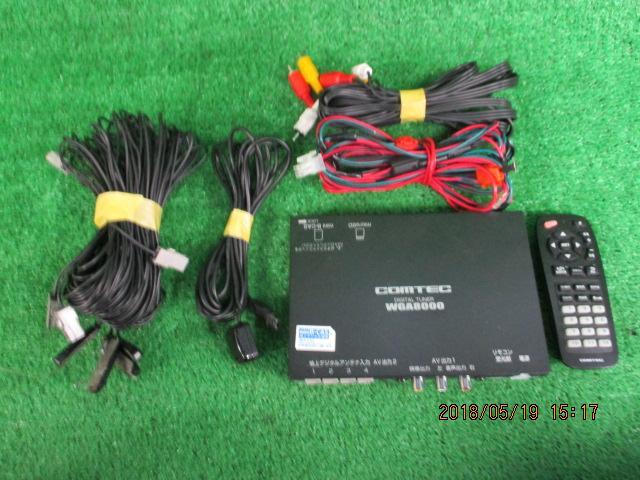 512240 COMTEC/コムテック WGA8000 フルセグ 地デジチューナー 車載用地上デジタルチューナー 4×4 12セグ(コムテック ...