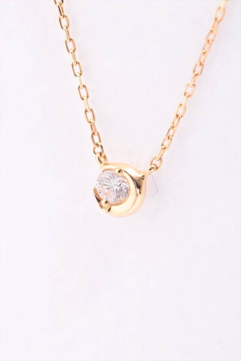 スタージュエリー ムーンセッティング 月 ダイヤネックレス K18YG 0.04ct(ネックレス、ペンダント、チョーカー)｜売買されたオークション情報、yahooの商品情報をアーカイブ公開 ...