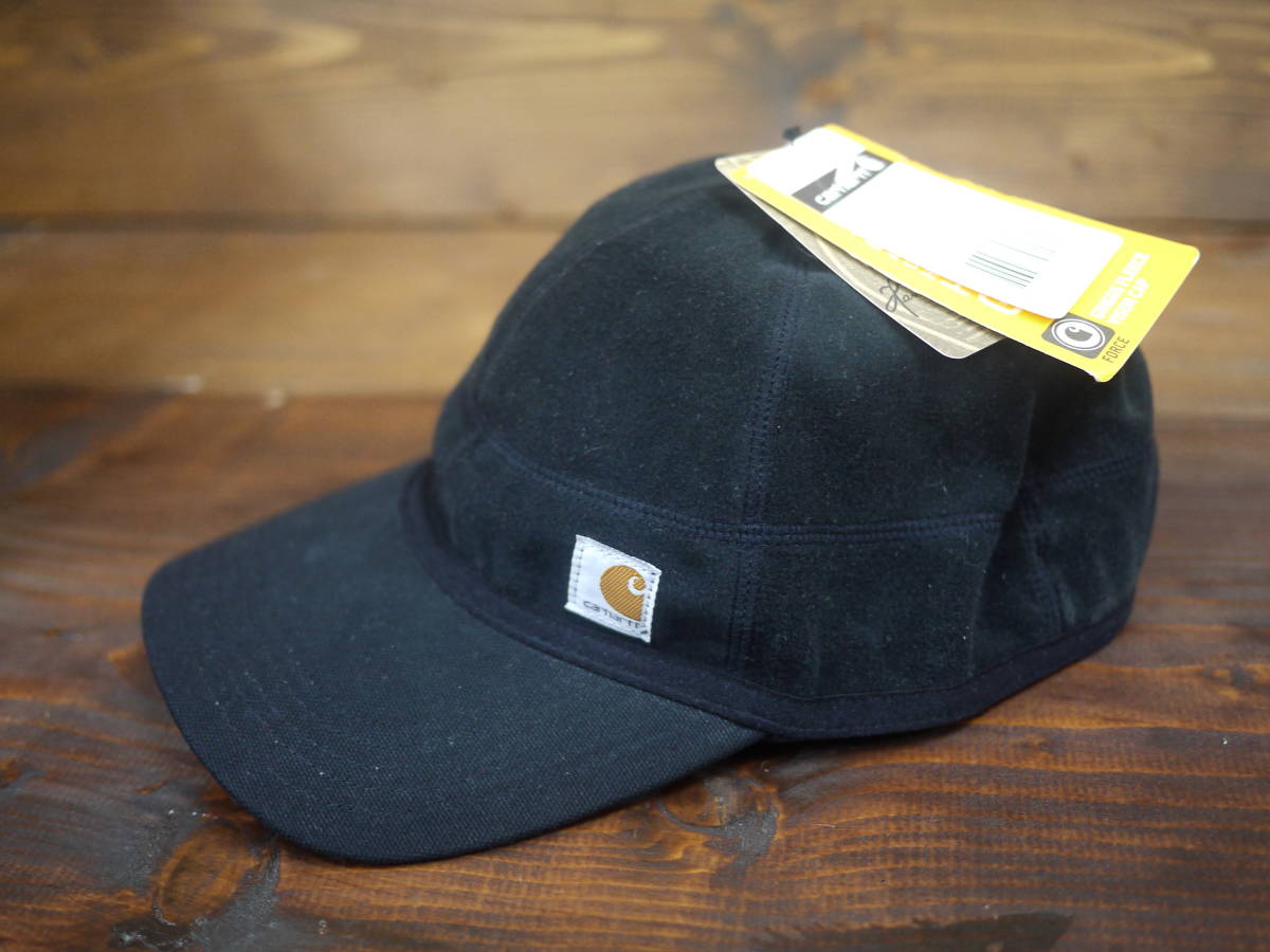 carhartt カーハート GRIGGS FLEECE VISOR CAP グリッグフリースバイザーキャップ ブラック FORCE(その他 ...