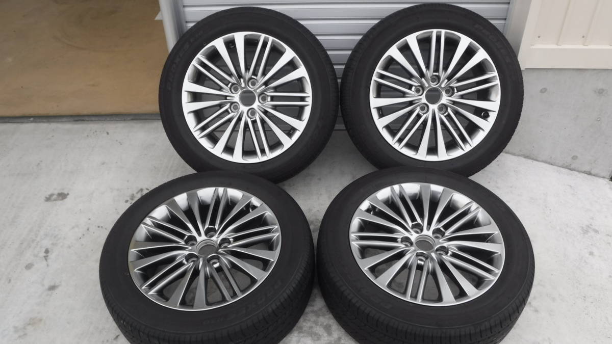 トヨタ クラウン DBA-GRS211 純正 17インチ アルミホイール＆夏タイヤ 4本セット(ラジアルタイヤ)｜売買されたオークション情報、yahooの商品情報をアーカイブ公開 ...