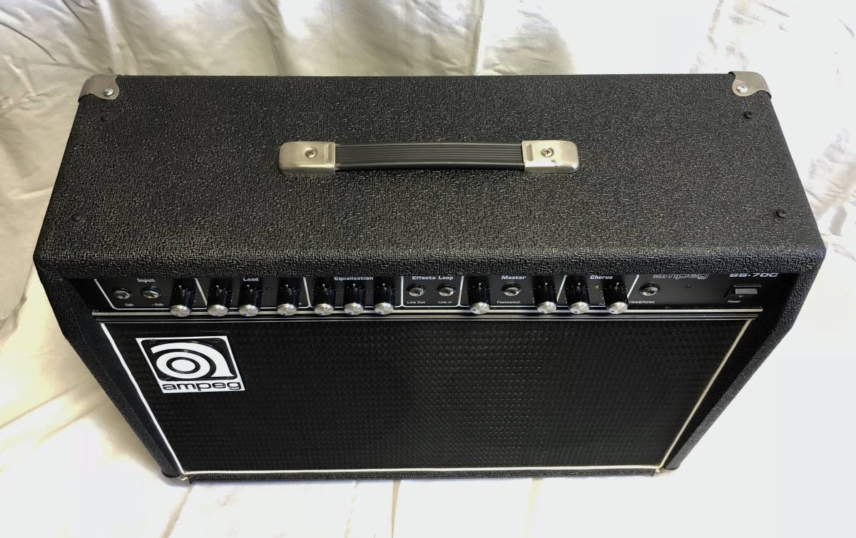 ampeg SS-70C USA製 ソリッドステート ギターコンボアンプ 10"×2 ジャンク品(コンボ)｜売買されたオークション情報 ...