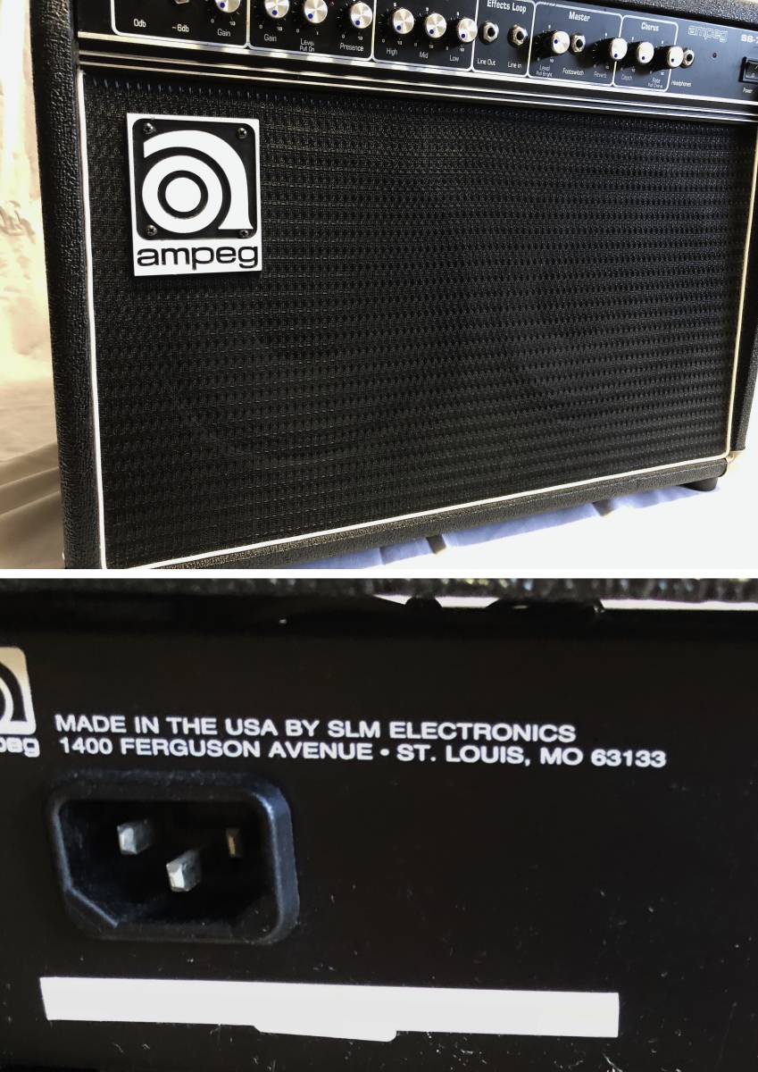 ampeg SS-70C USA製 ソリッドステート ギターコンボアンプ 10"×2 ジャンク品(コンボ)｜売買されたオークション情報 ...