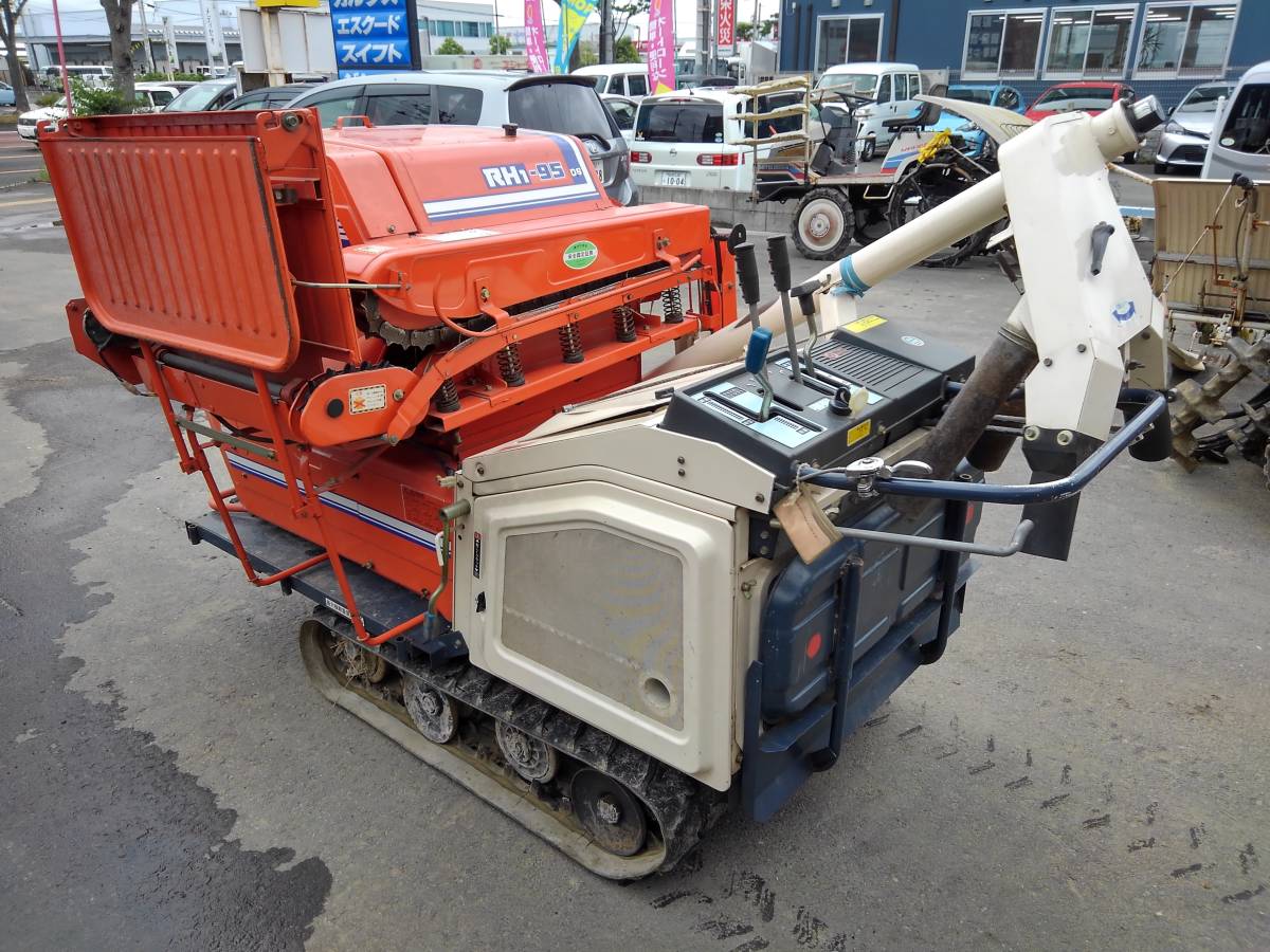 宮城県発 クボタ ディーゼル ハーベスタ RH1-95DS RH950 セル付 売切(車体)｜売買されたオークション情報、yahooの商品情報をアーカイブ公開 - オークファン（aucfan.com）