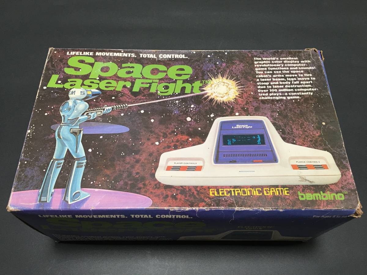 スペースレーザーファイト LSIゲーム バンビーノ 当時物 昭和 レトロ Space Laser Fight(ゲームウォッチ)｜売買された ...