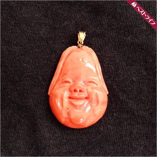 1円 本物 利光 赤珊瑚 ネックレストップ ジュエリー トップK18 赤系 031(コーラル、サンゴ)｜売買されたオークション情報、yahooの商品情報をアーカイブ公開 - オークファン ...