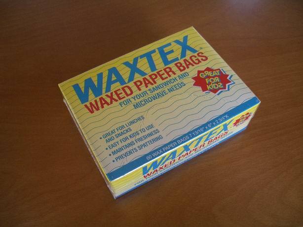 WAXTEX ワックステックス コンビニエンスバック ワックスペーパー 弁当 ランチ 手作り 料理(調理器具)｜売買されたオークション情報 ...