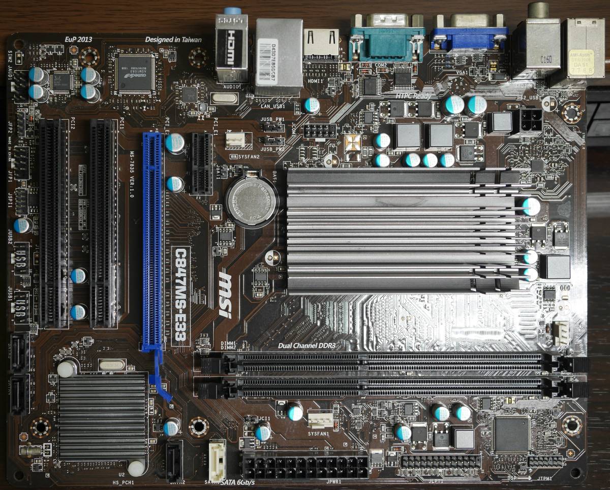 MSI C847MS-E33 Celeron 847 Micro-ATX マザーボード 動作未確認 おまけ有り(MSI)｜売買されたオークション情報、yahooの商品情報をアーカイブ公開 ...