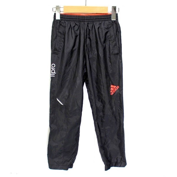 E329 adidas 11Pro アディダス CLIMA PROOF ナイロンパンツ 子供 130 グレー 撥水 サッカー ウィンドブレーカー スポーツ ボトムス(ボトムス)｜売買された ...