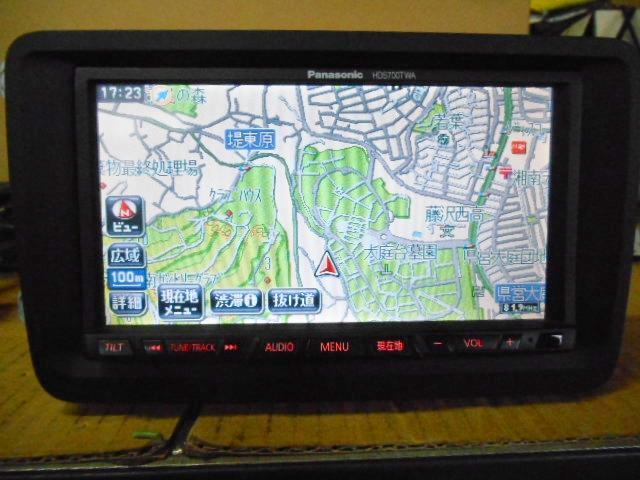 パナソニック ストラーダ Strada HDS700TWA HDDナビ 2009年 フォルクスワーゲン(HDDナビ)｜売買されたオークション ...