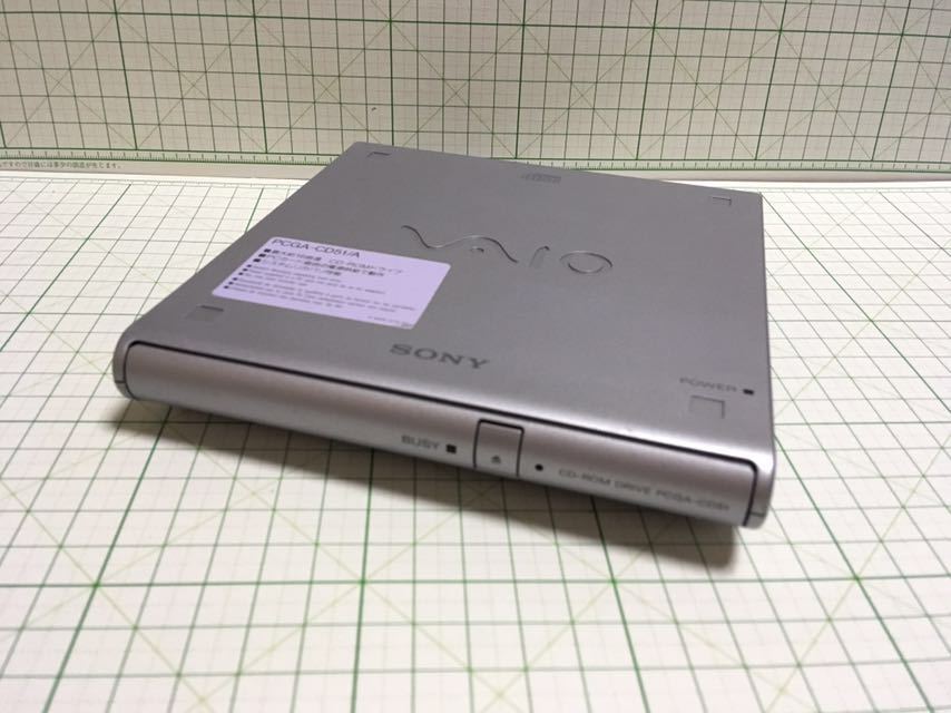SONY 純正 VAIO 外付け CD-ROMドライブ PCGA-CD51 PCカード PCMCIA(外付けCD-ROMドライブ)｜売買されたオークション情報、yahooの商品情報をアーカイブ ...