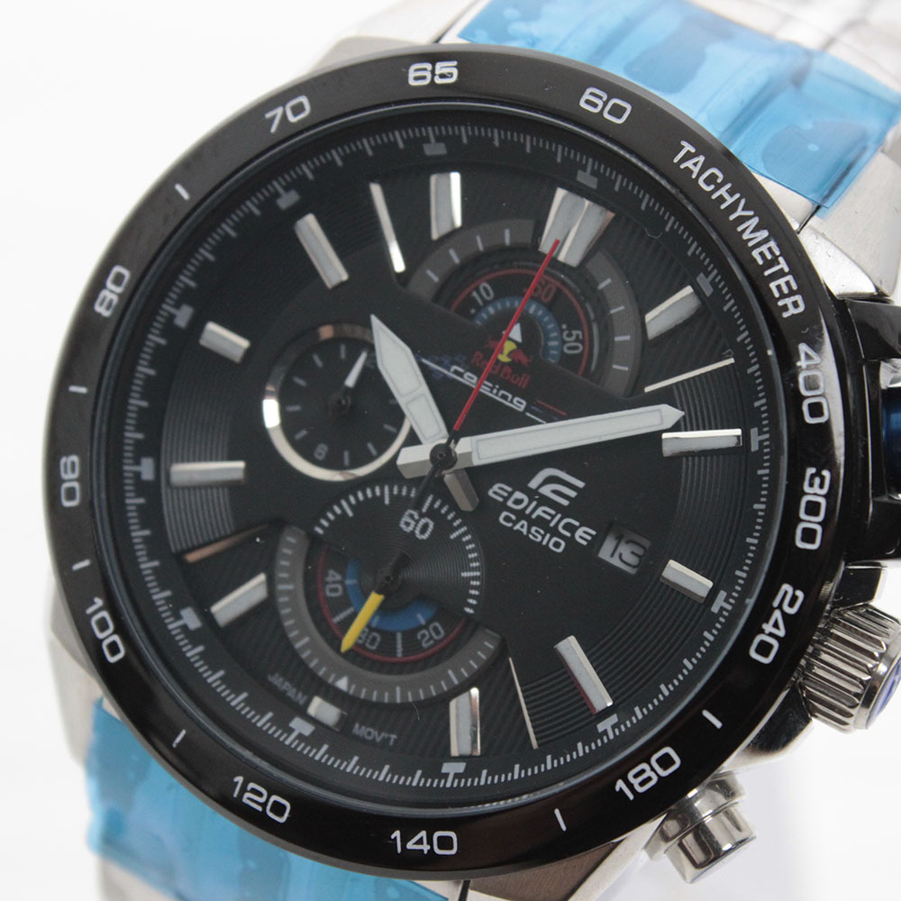 1円 CASIO カシオ 腕時計 EDIFICE エディフィス EFD-520 レッドブル レーシングモデル 箱付き メンズ シルバー 文字盤黒(EDIFICE)｜売買されたオークション情報 ...