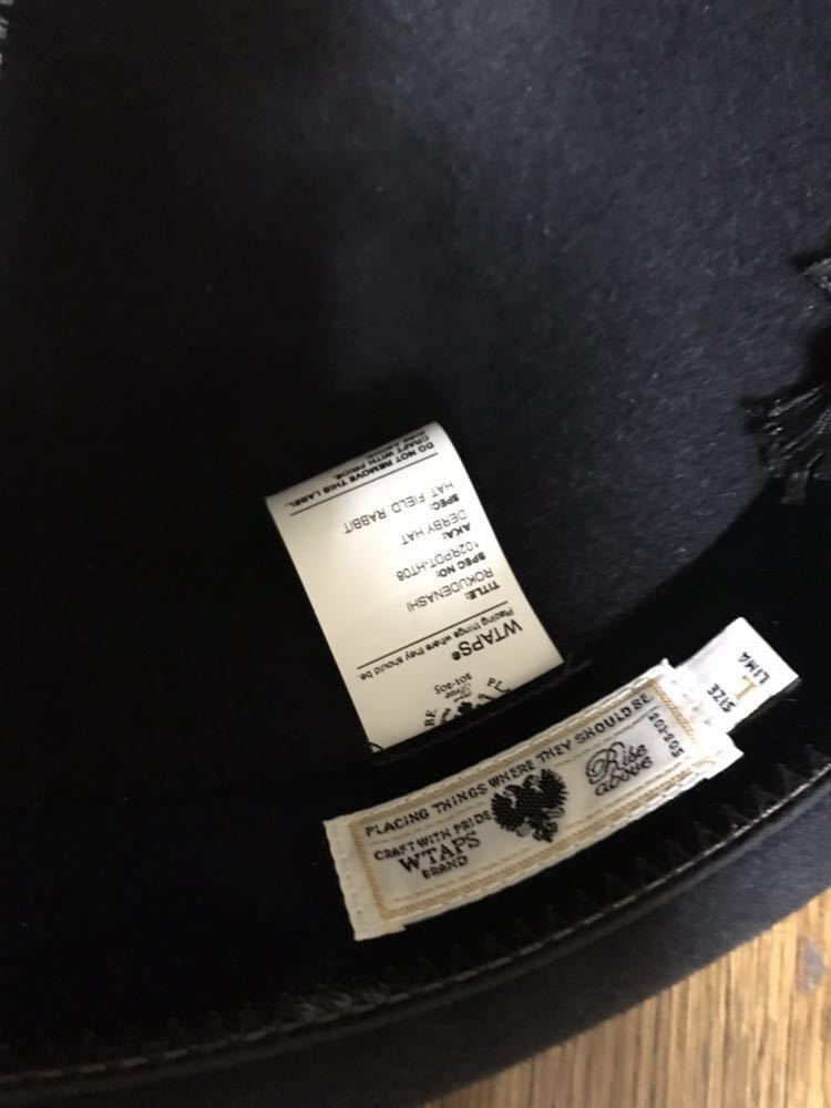 試着のみ WTAPS DERBY HAT ラビットファーボーラーハット L/ダブルタップス ecwcs buds jungle 10aw ...