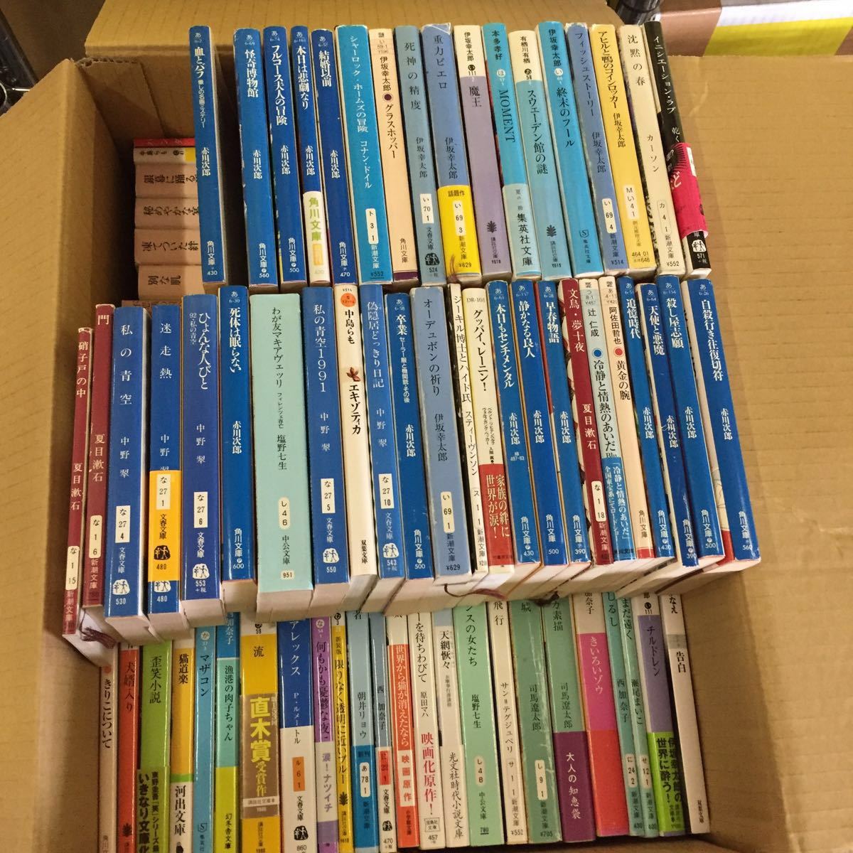 1030 小説 文庫 赤川次郎 湊かなえ 朝井リョウ 村上龍 宮部みゆき まとめ売りLLい480(複数作家)｜売買されたオークション情報、yahooの商品情報をアーカイブ公開 - オークファン ...