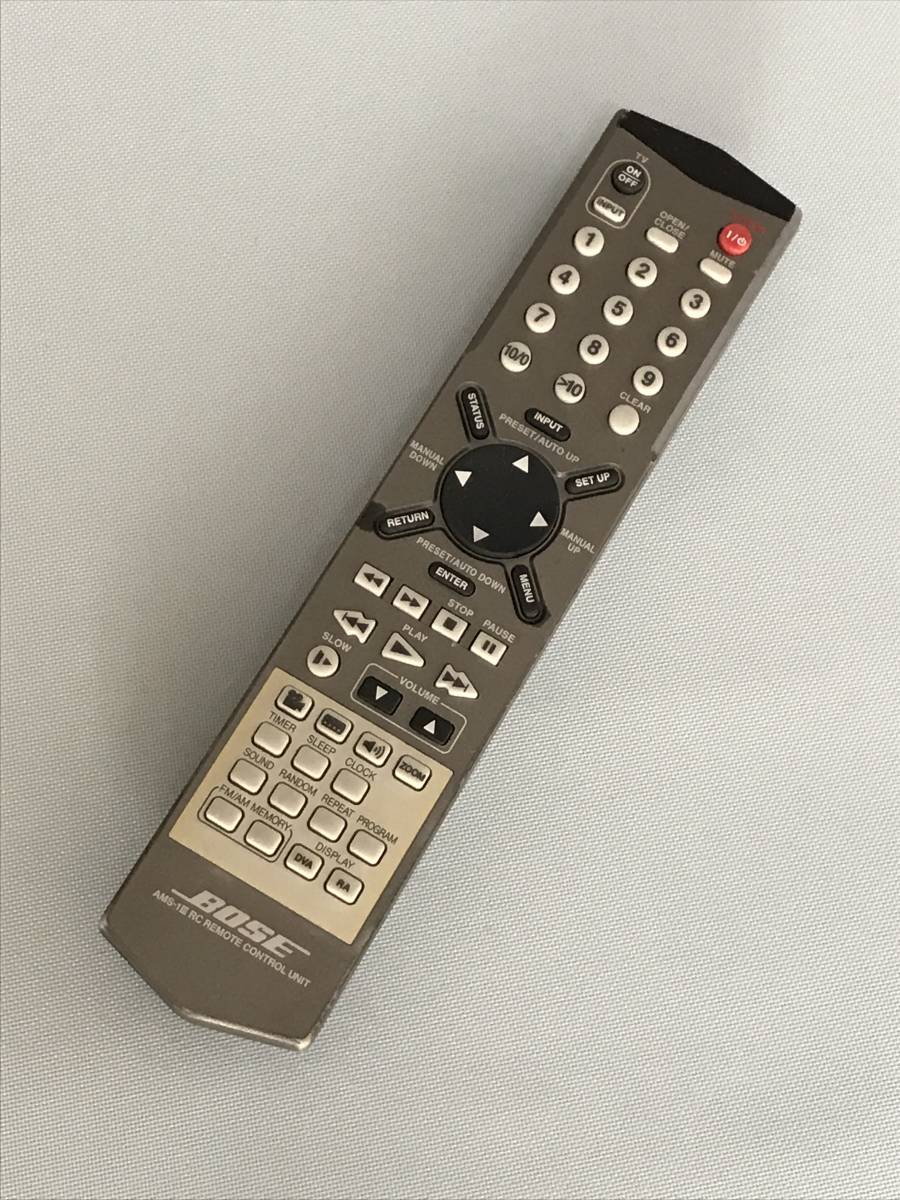 BOSE AMS-1 III用リモコン AMS-1 III RC REMOTE CONTROL UNIT(リモコン)｜売買されたオークション ...