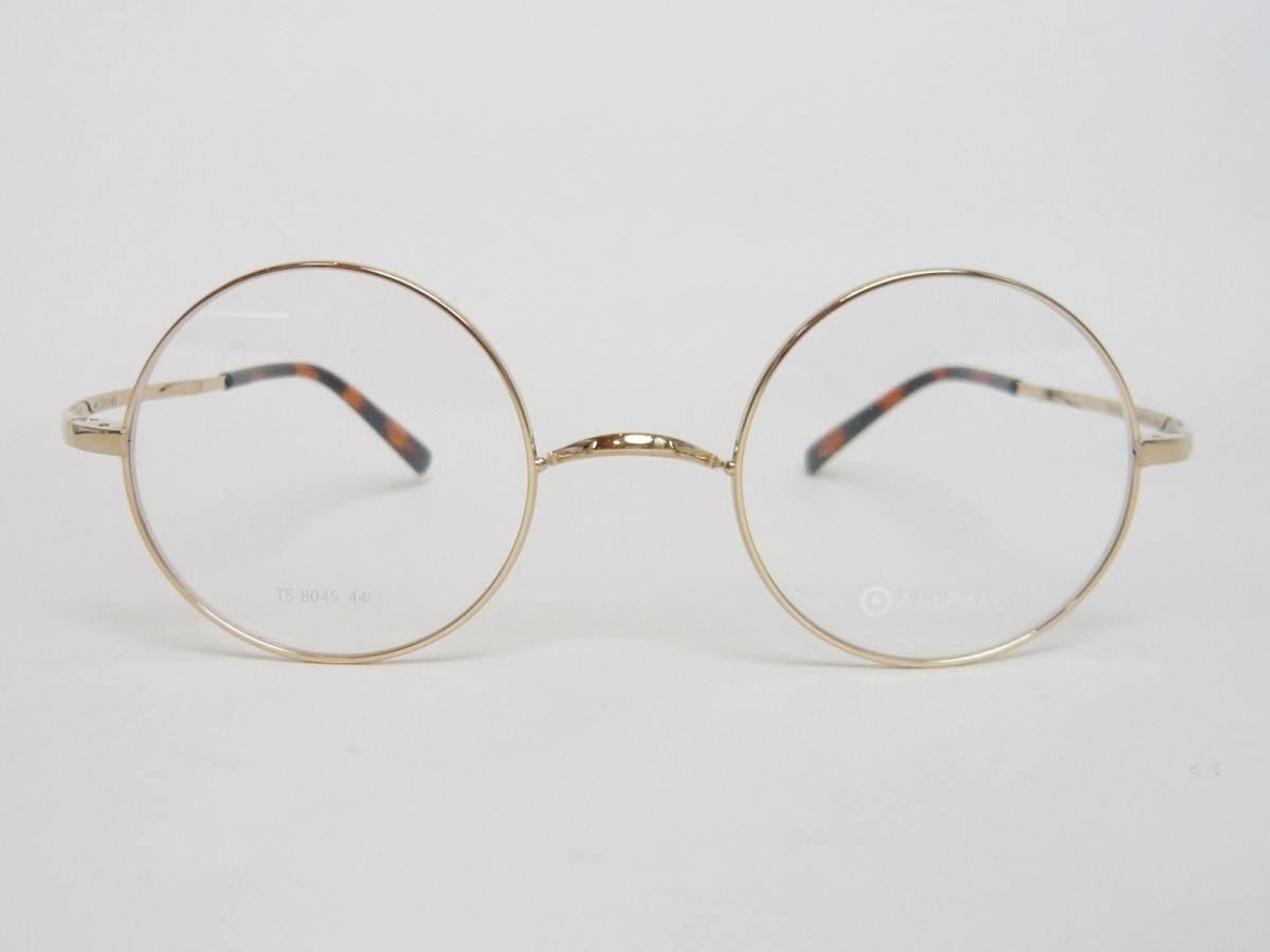 アミパリ メガネ TS-8045-1-44 ゴールド AMIPARIS 掛け心地の良い 日本製 チタン フレーム クラシック 一山タイプ ラスト1本(フルリム)｜売買されたオークション情報 ...