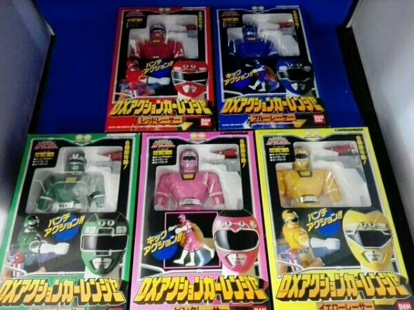激走戦隊カーレンジャー DX アクション カーレンジャー 5体セット(激走戦隊カーレンジャー)｜売買されたオークション情報、yahooの商品情報をアーカイブ公開 - オークファン（aucfan ...