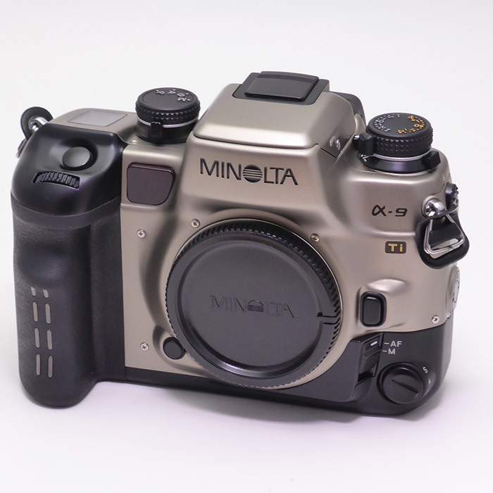 MINOLTA ミノルタ α-9Ti 限定品 使用極小 元箱付き ワンオーナー α-9 Titan Alpha アルファ α9 Ti チタン ...