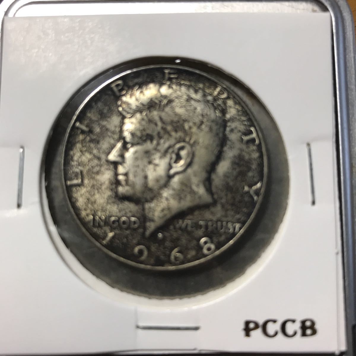 アメリカ銀貨 1968年 HALF DOLLAR 保証(北アメリカ)｜売買されたオークション情報、yahooの商品情報をアーカイブ公開 - オークファン（aucfan.com）