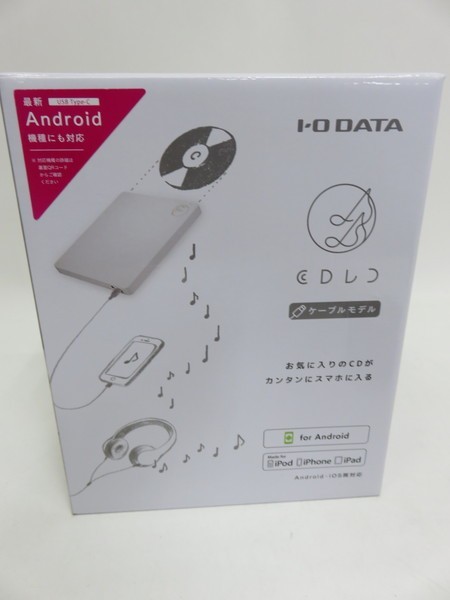 110 k2761 I-ODATA アイ オーデータ スマートフォン用 CDレコーダー CDRI-LU24IXA 品(その他)｜売買されたオークション情報、yahooの商品情報をアーカイブ公開 ...